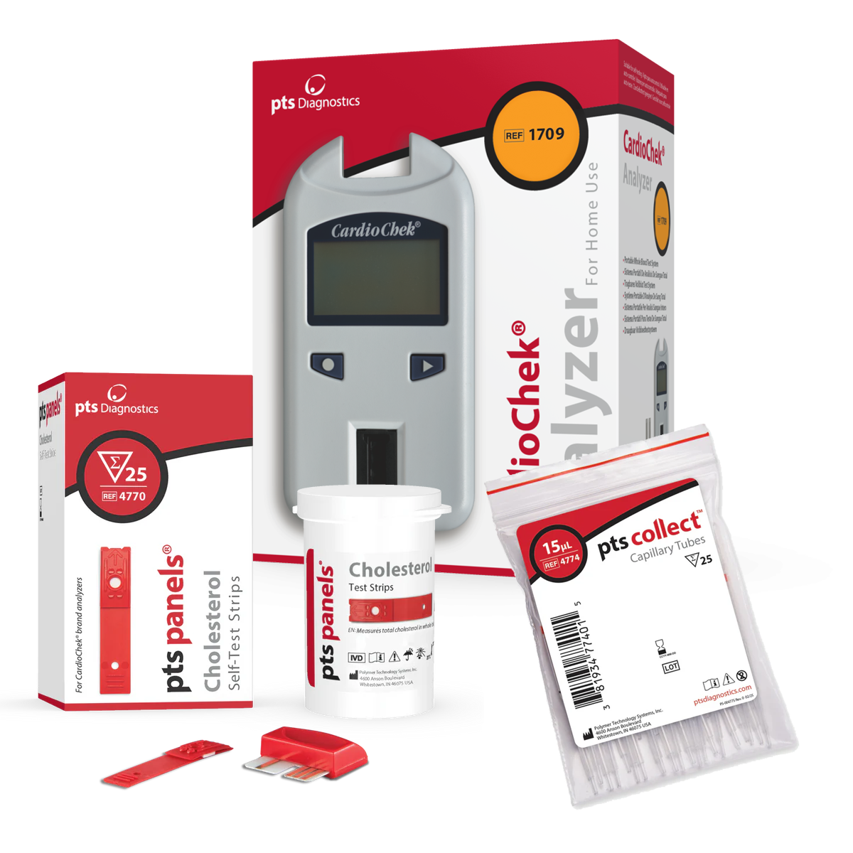 CardioChek® Cholesterol Home Test System Bundle