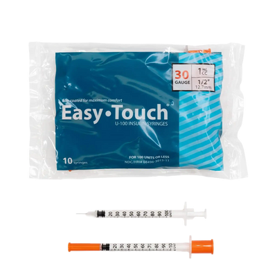 EasyTouch Insulin Syringes and Needles | EasyTouch Products