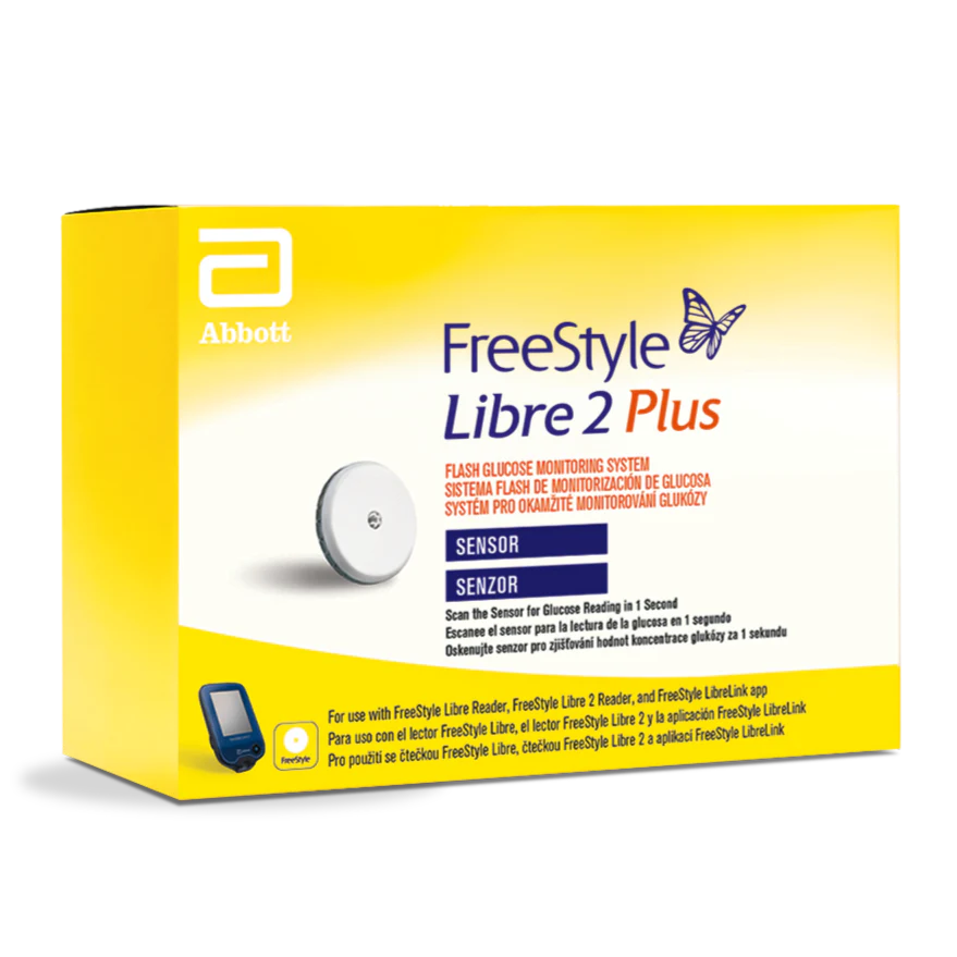 Buy FreeStyle Libre 2 Plus (Flash Glucose) Sensor Kit for Sale Online