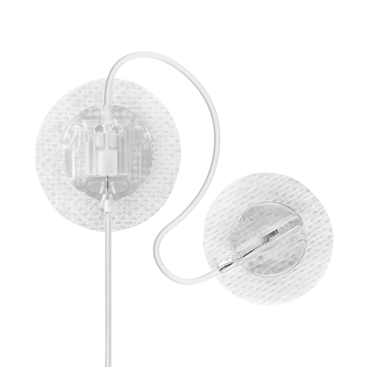 TruSteel Infusion Set, 8 mm Cannula, 32" Tubing, t:lock Connector, Cle
