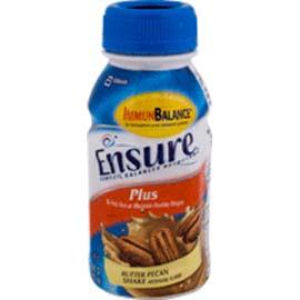 Ensure Plus Butter Pecan Retail 8oz Bottle | TotalDiabetesSupply.com