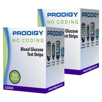 Prodigy Blood Glucose Test Strips | No Coding Test Strips