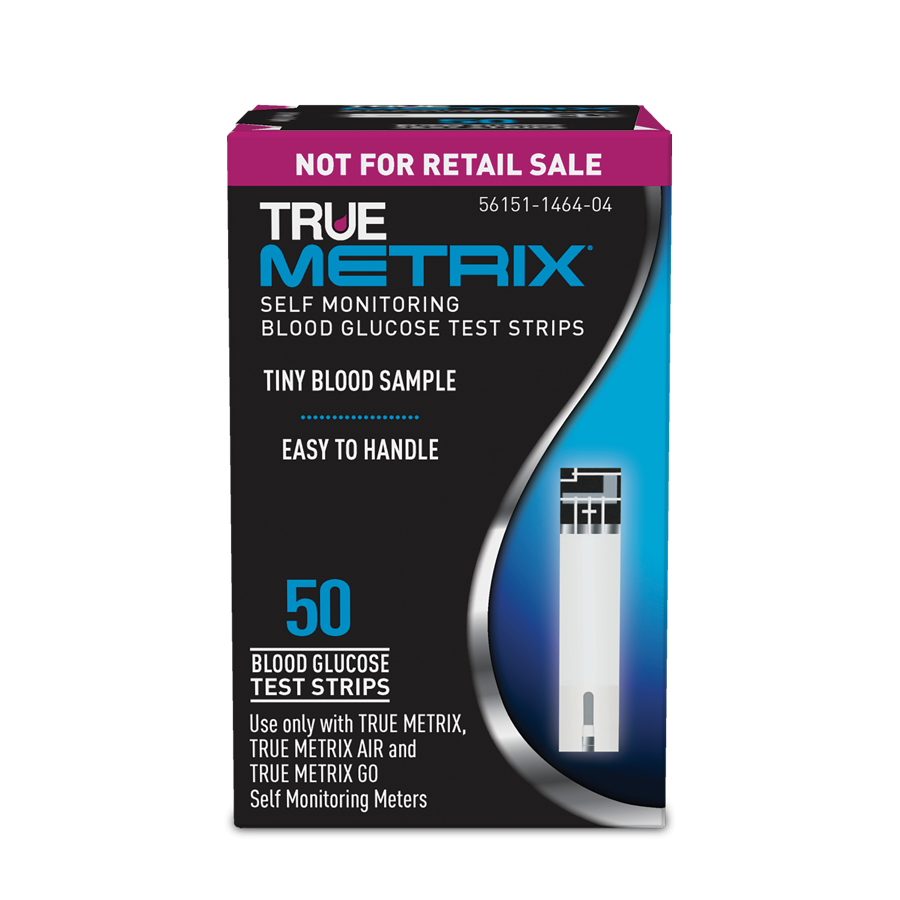 True Metrix Glucose Test Strips - Affordable 100 Count