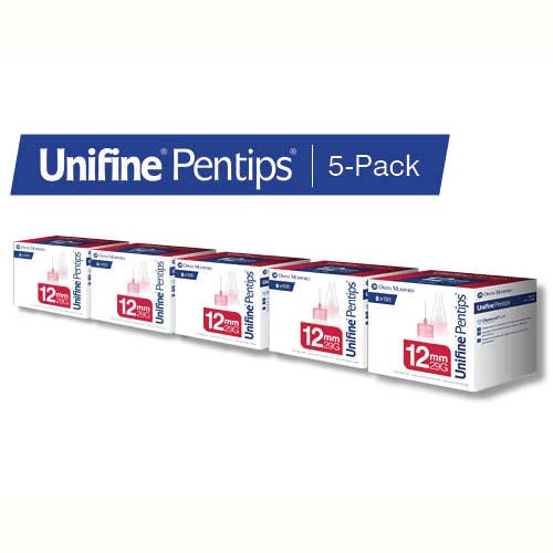 Owen Mumford Unifine Pentips Original - 29G 12mm 1/2" - BX 100- Case of ...