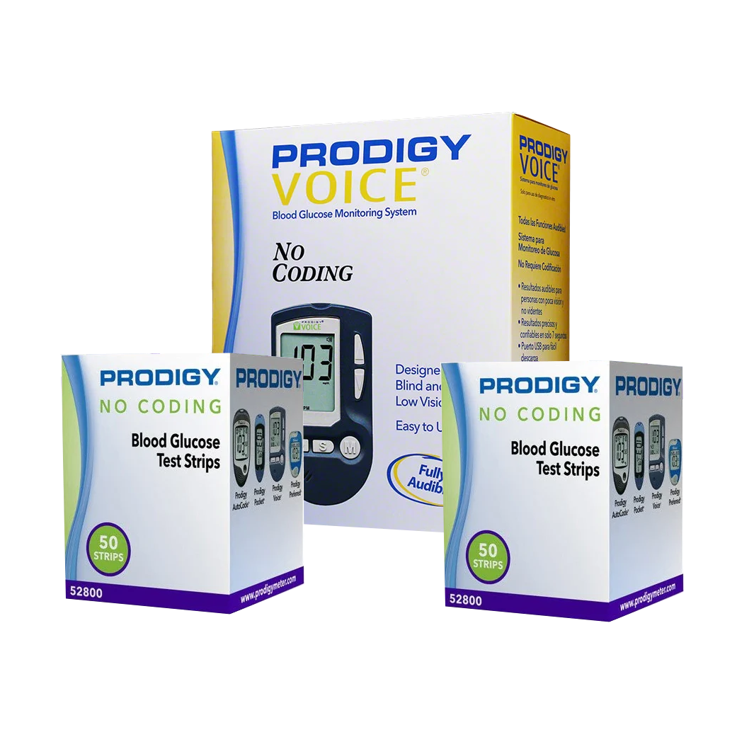 Prodigy Voice Meter Kit Combo & Test Strips