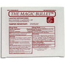 Magic Bullet Suppository | Bisacodyl Suppository
